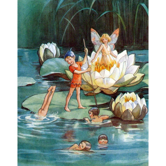 Fairies Lily Pads