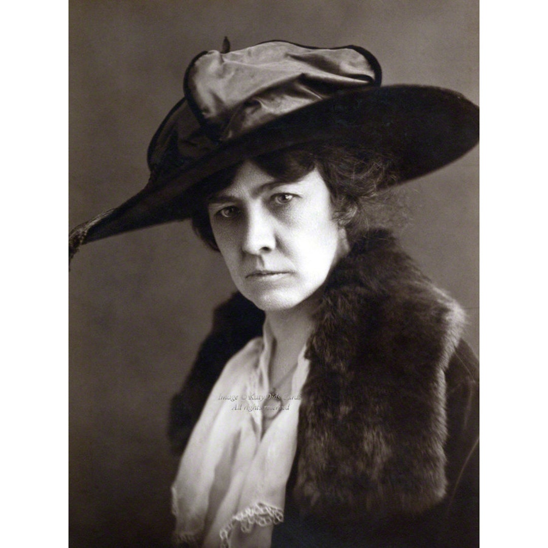 Grumpy Woman Card - Angry Victorian Lady in a Big Hat - Resting Bitch ...