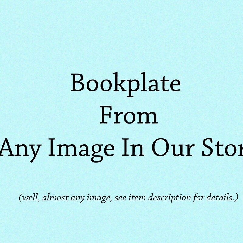 Custom Bookplates - Etsy