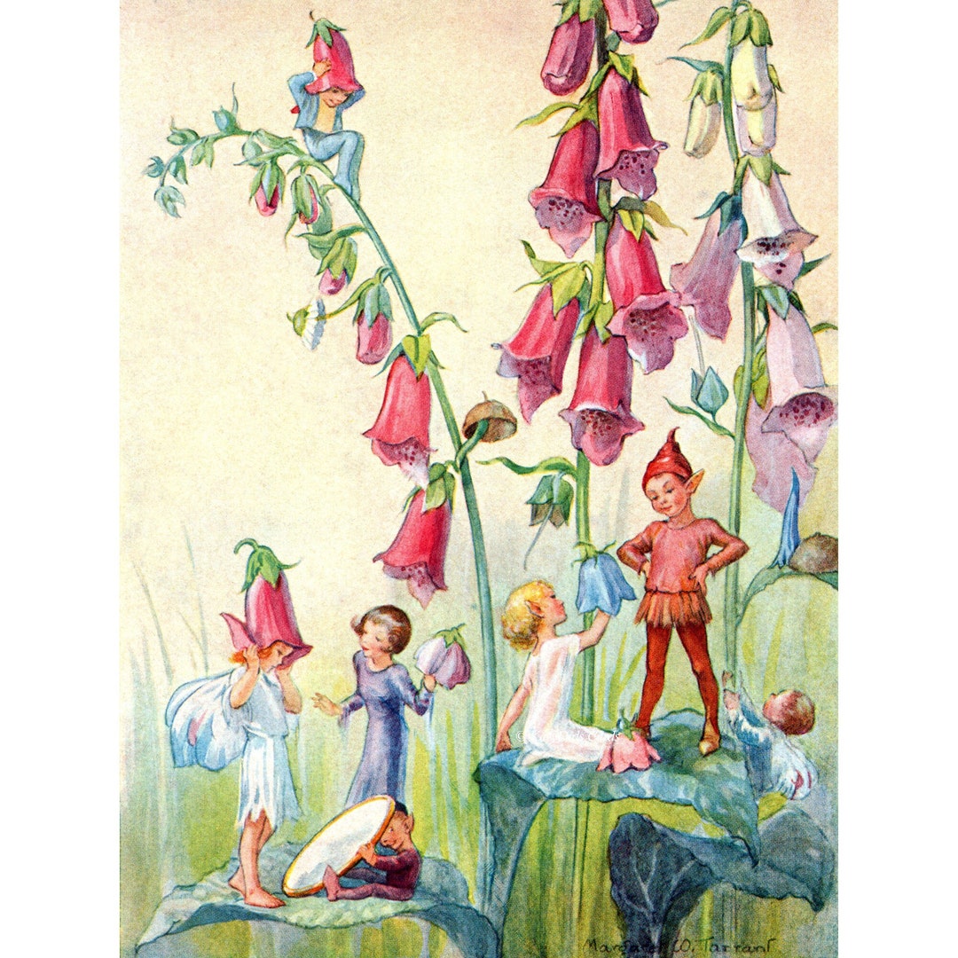 Flower Fairy Card - Faerie Hat Shop - Art Outside and in - Repro ...