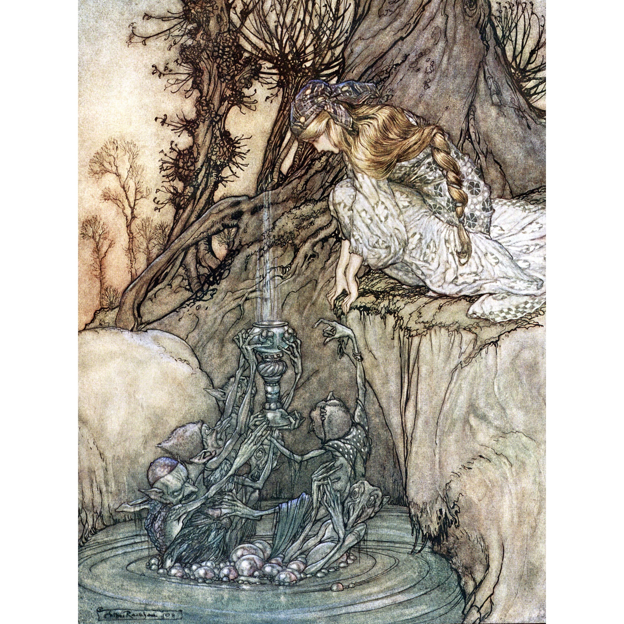 Arthur Rackham Elves