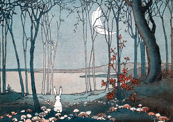 Rabbit On The Moon Indian Story