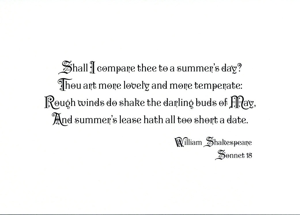 Famous Sonnet Quotes Analysis Of Shakespeare's Sonnets
