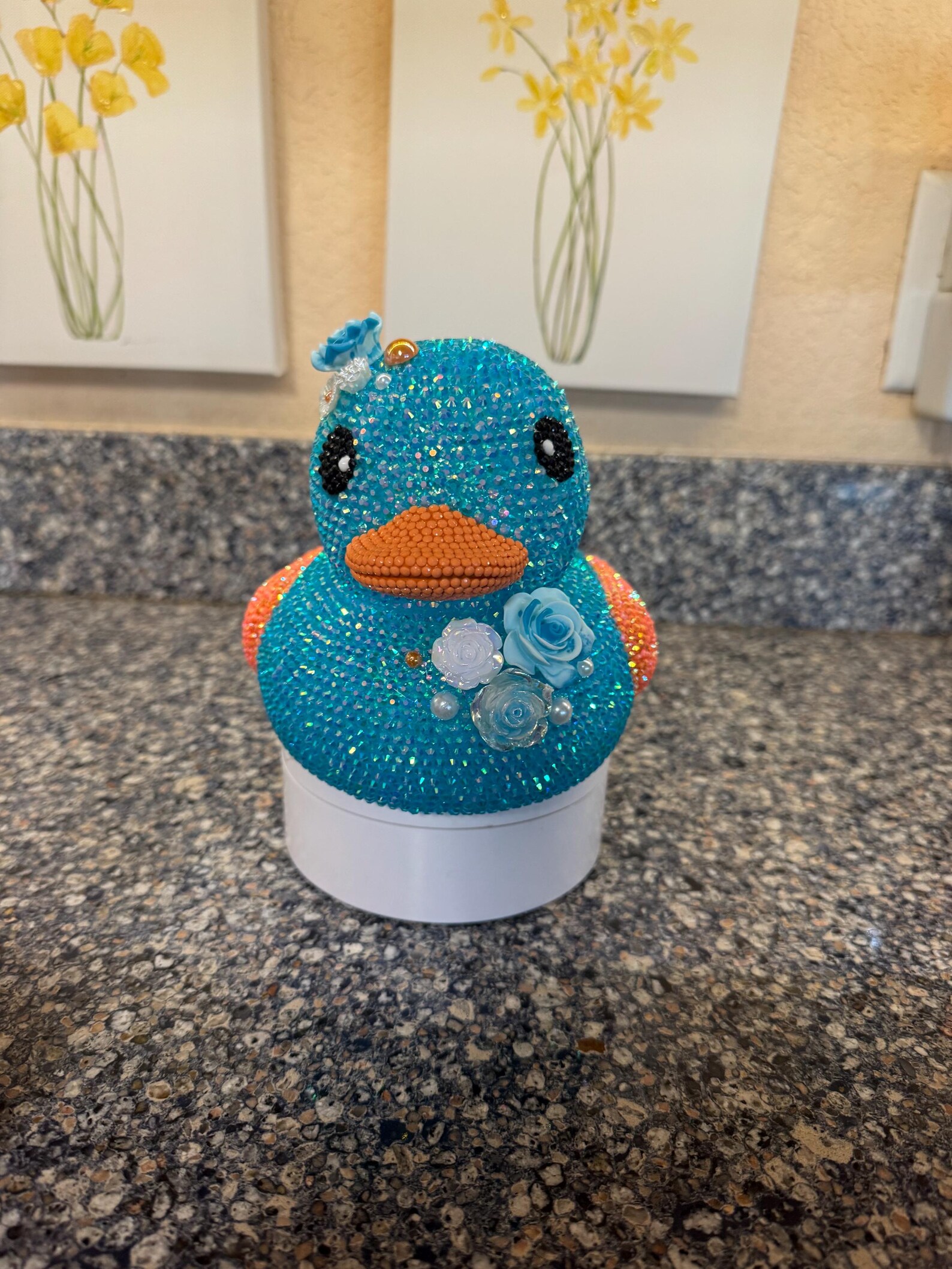 Bedazzled Rhinestone Rubber Duck - Large - Etsy