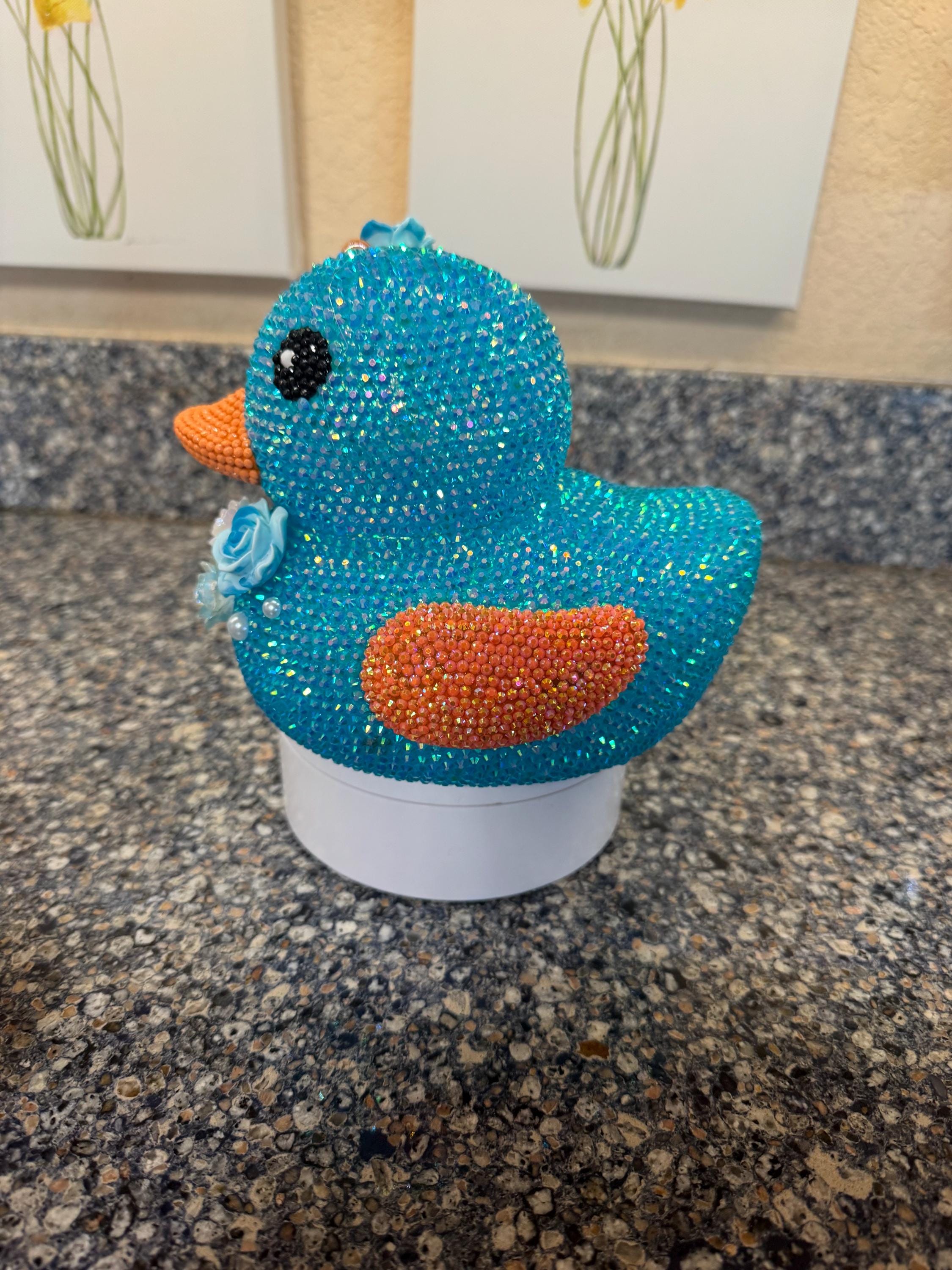 Bedazzled Rhinestone Rubber Duck - Large - Etsy
