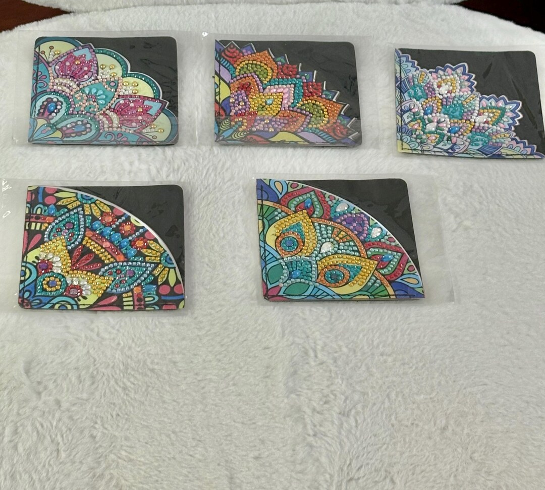 Mandala Bookmarks- Sold Individually Pick From 5 Festive Designs - Etsy