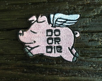 Flying Pig Patch - Etsy