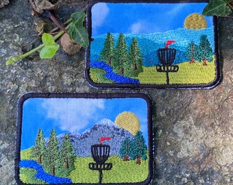 Disc Golf Patch - Etsy