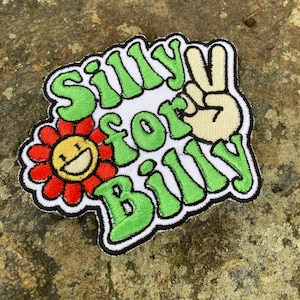 Silly for Billy Trucker Hat Handmade Patch. Custom - Etsy