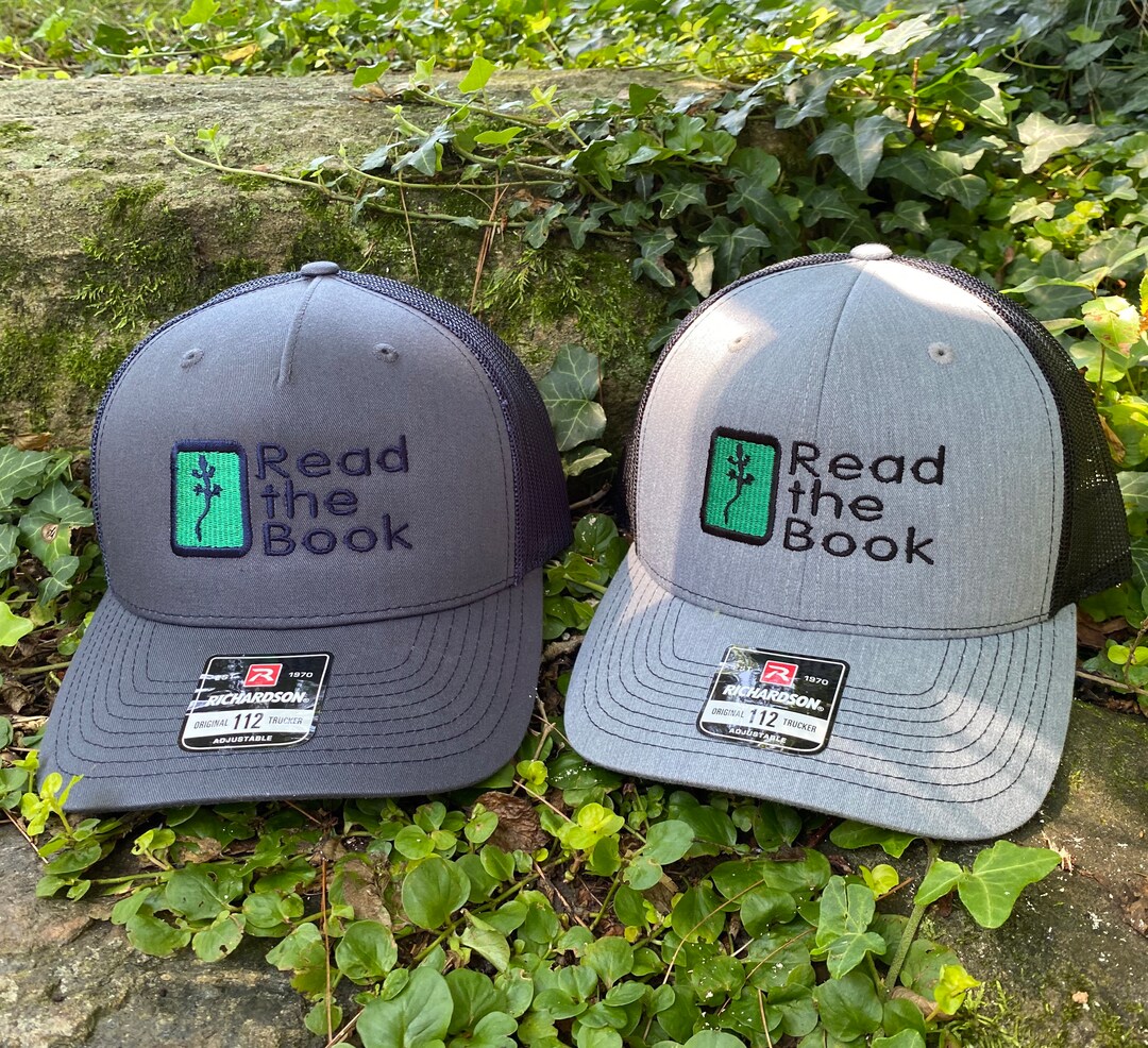 Read the Book Trucker Hat. Simple Old School Classic - Etsy