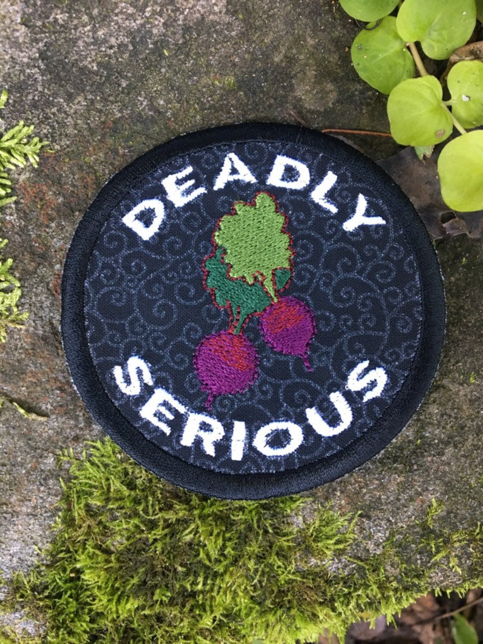 Beets Are Deadly Serious Handmade Iron-on Patch or Foam - Etsy