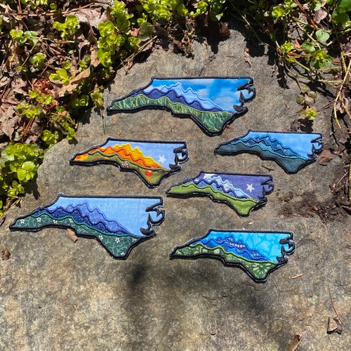 Blue Ridge Mountains Iron on Patch - Etsy