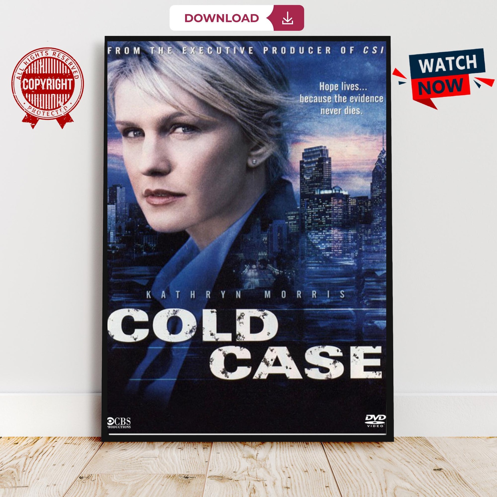 Cold Case Complete Series - All 7 Seasons - Digital TV Show Collection ...