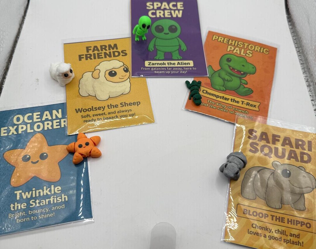 Cosmo’s Critters – Wave 1 Pre-release Sample Pack - Etsy