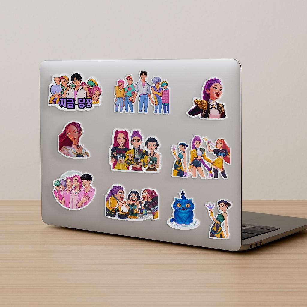 K-pop Demon Hunters (huntrix) Stickers - Etsy