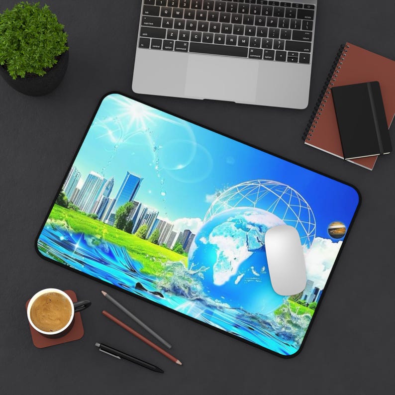 Frutiger Aero Desk Mat - Frutiger Aero Y2K Aesthetic Desk Mats - 3 ...