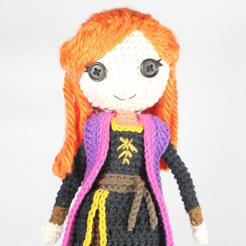 PATTERN 2-PACK: Anna and Elsa Two Frozen 2 Crochet Amigurumi | Etsy