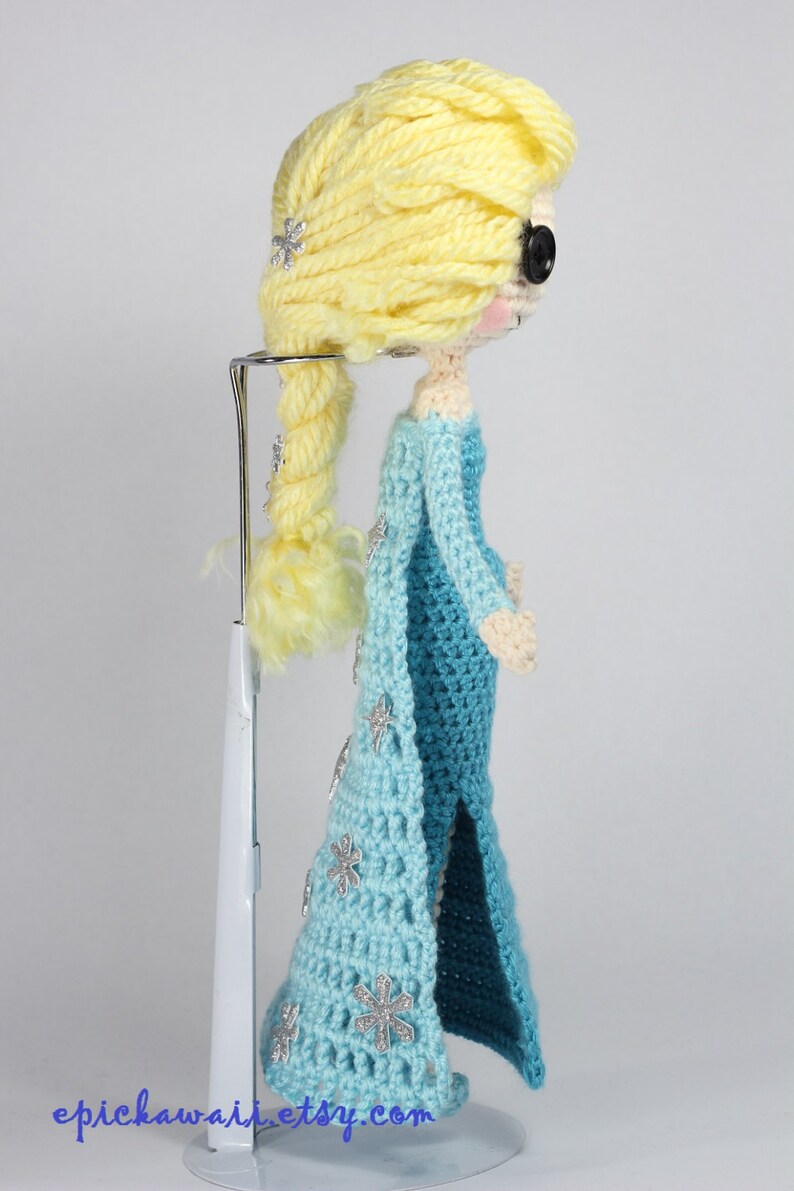 PATTERN: Elsa Crochet Amigurumi Doll - Etsy