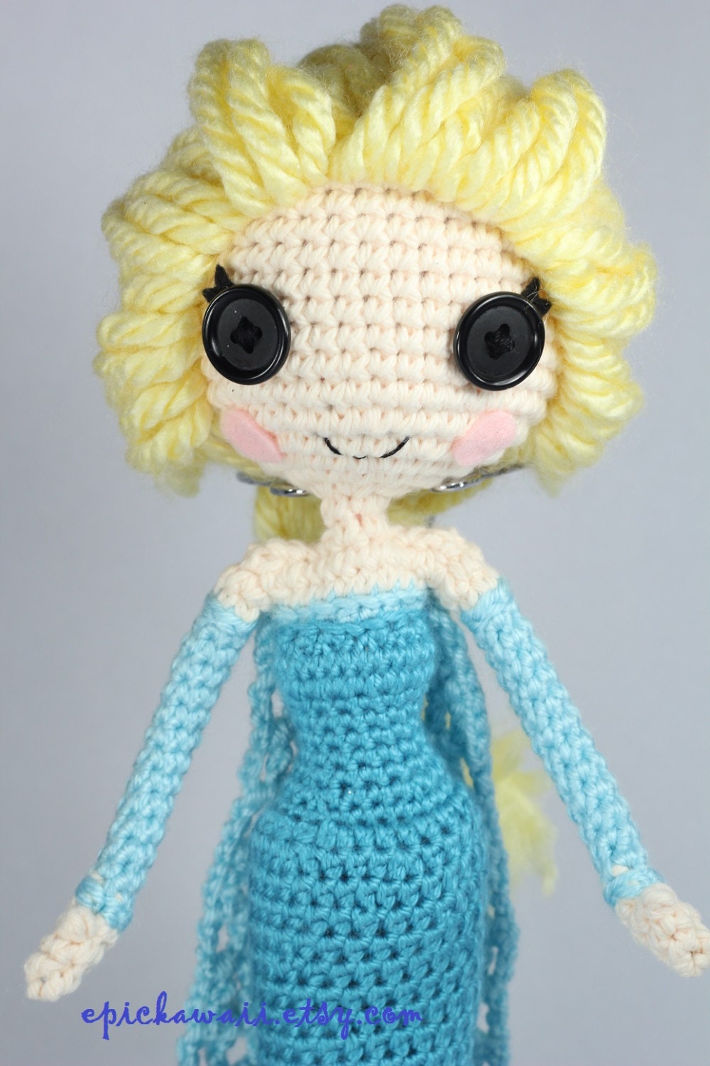 PATTERN: Elsa Crochet Amigurumi Doll - Etsy