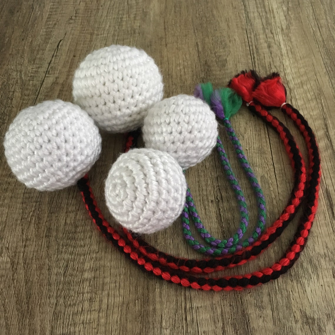 PATTERN: Easy DIY Crochet Poi Balls Maori Hawaiian Polynesian | Etsy
