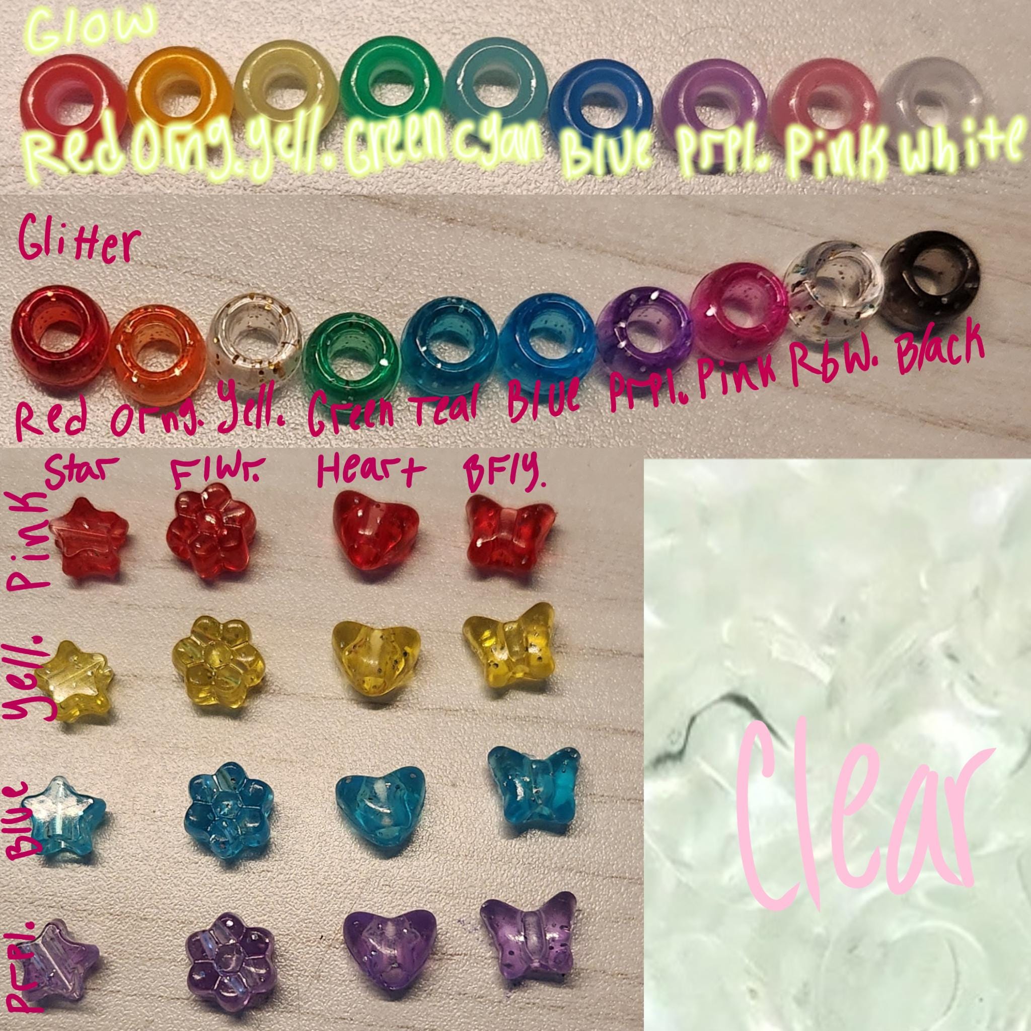 Custom Character Kandi Set - Etsy