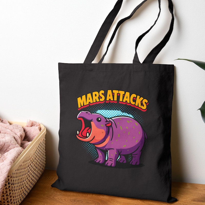 Mars the Hippo Merch - Etsy