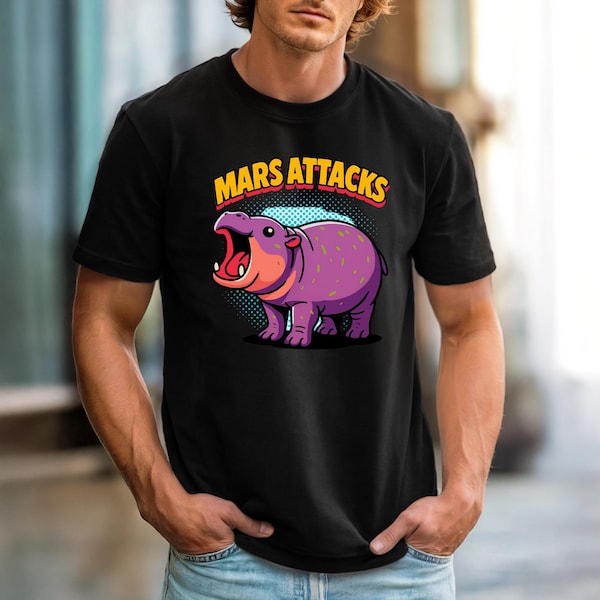Mars the Hippo Merch - Etsy