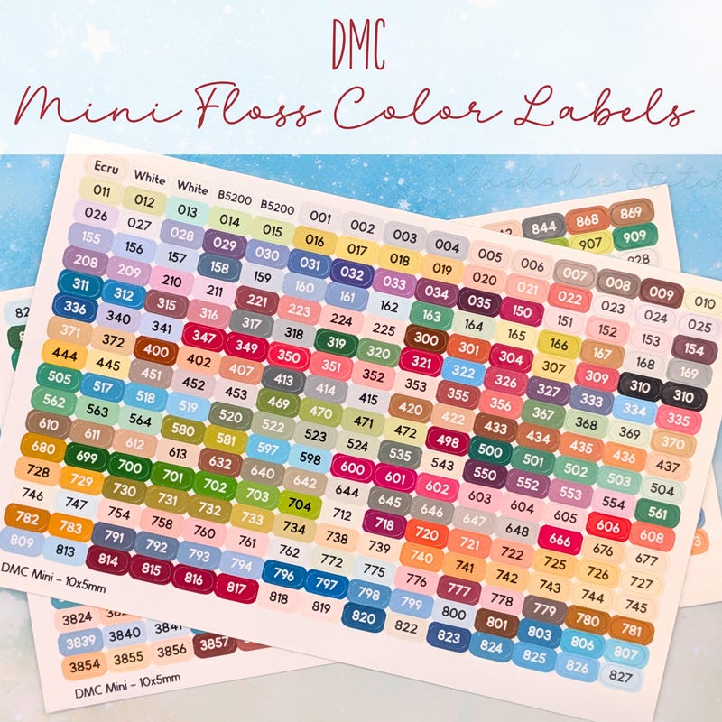 Mini Thread Drops - Etsy