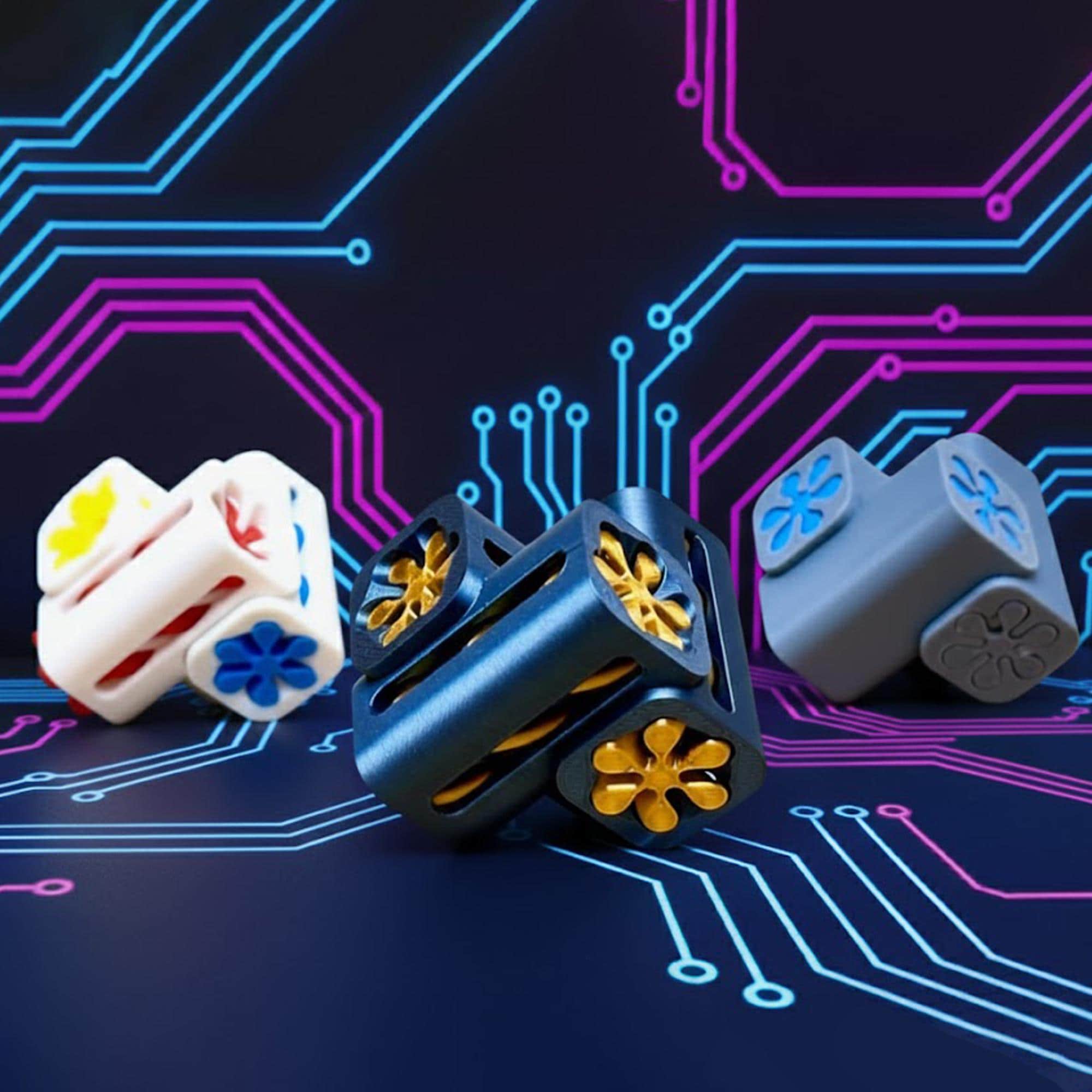 300 Flexi Fidget Toys STL & 3MF Files 3D Models – Sensory, Mechanical ...