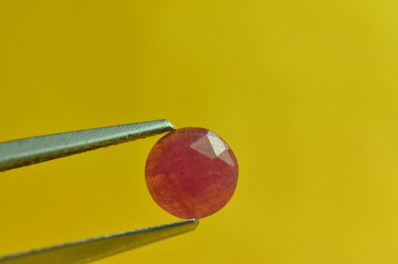 6mm Red Ruby Rose Cut Gemstone Approx Weight 095ct to 1.20ct 6 - Etsy India