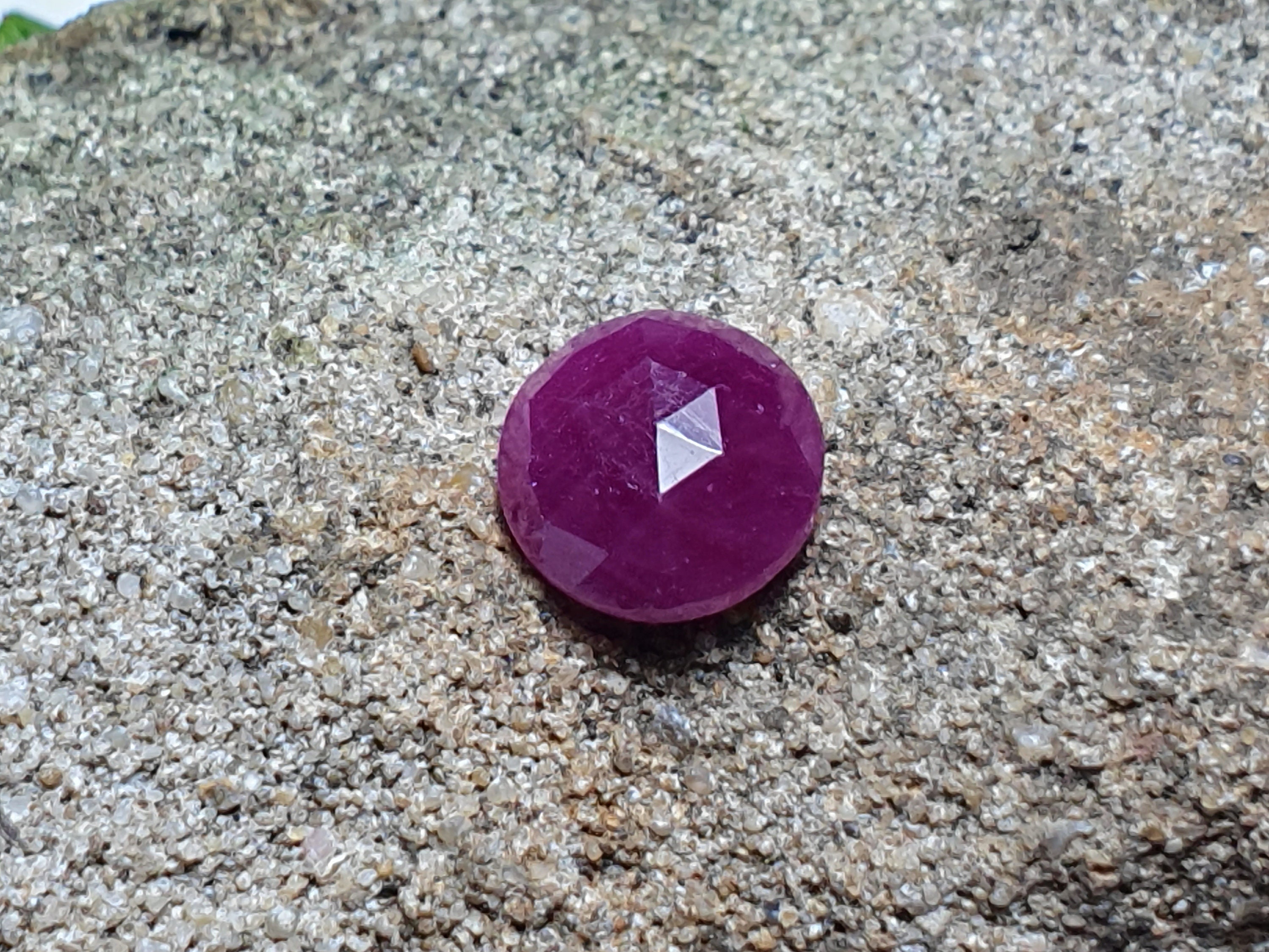 9mm Ruby Rose Cut 9 by 4mm Heat Only Mozambique 3.45ct Approx | Etsy UK