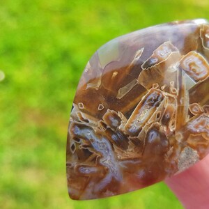 49mm Turkish Stick Agate or Tubular Agate 49 by 33 by 6mm - Etsy UK