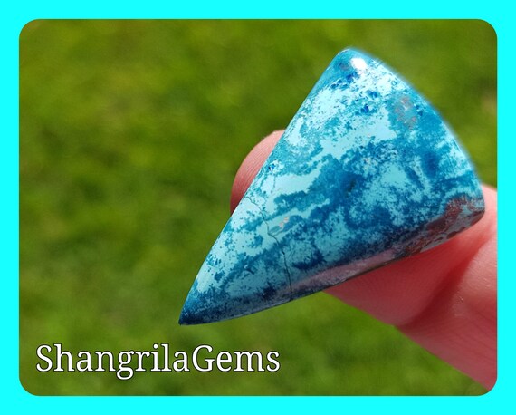Azurite With Red In It