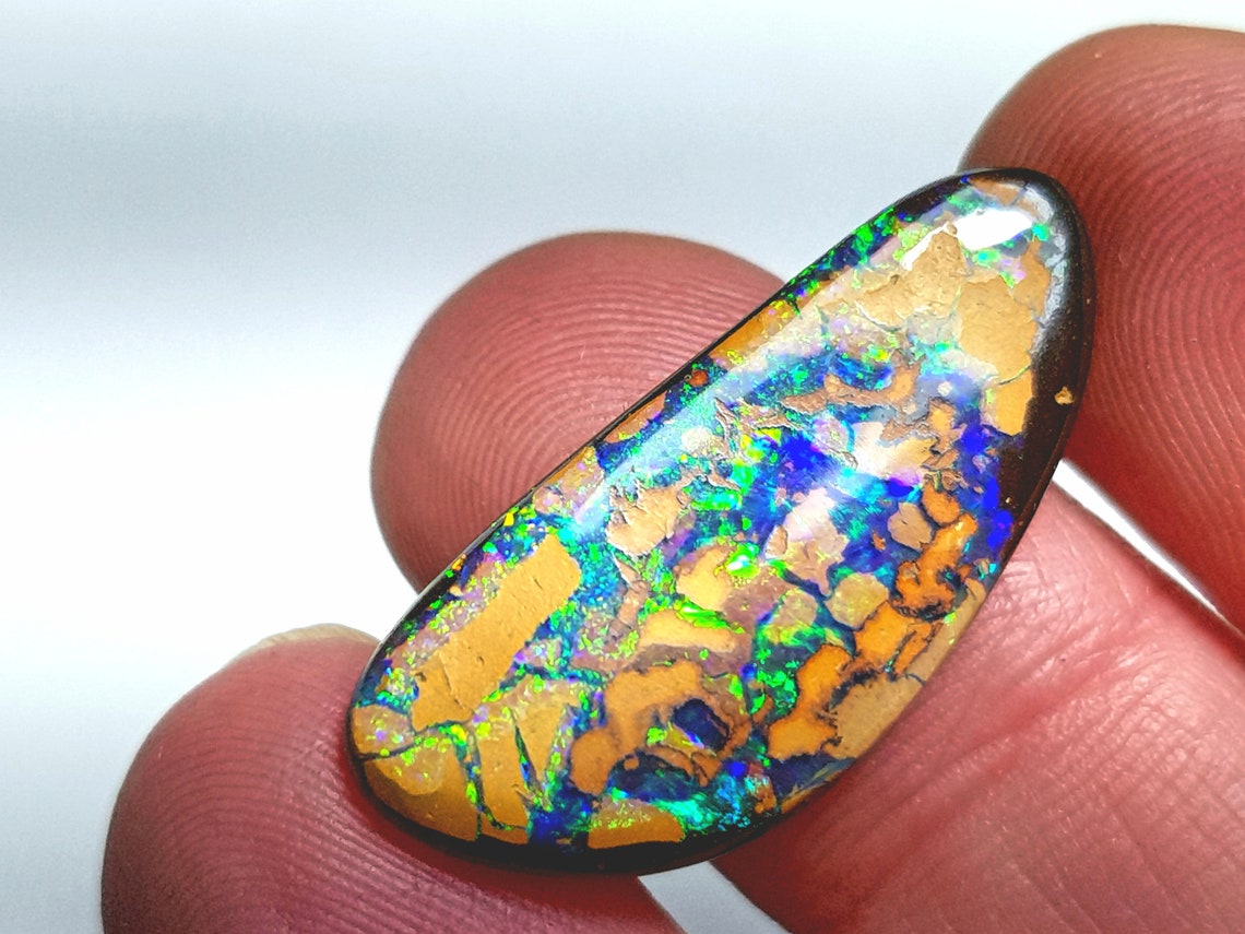 26.9mm Koroit Nut Matrix Opal From the Koroit Mine in - Etsy