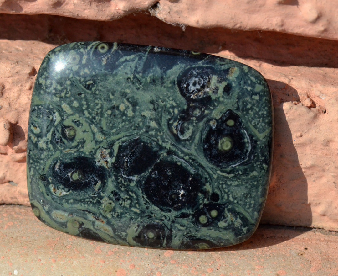 60mm KAMABABA Jasper Cabochon Round 60 by 50 by 6mm 186ct - Etsy