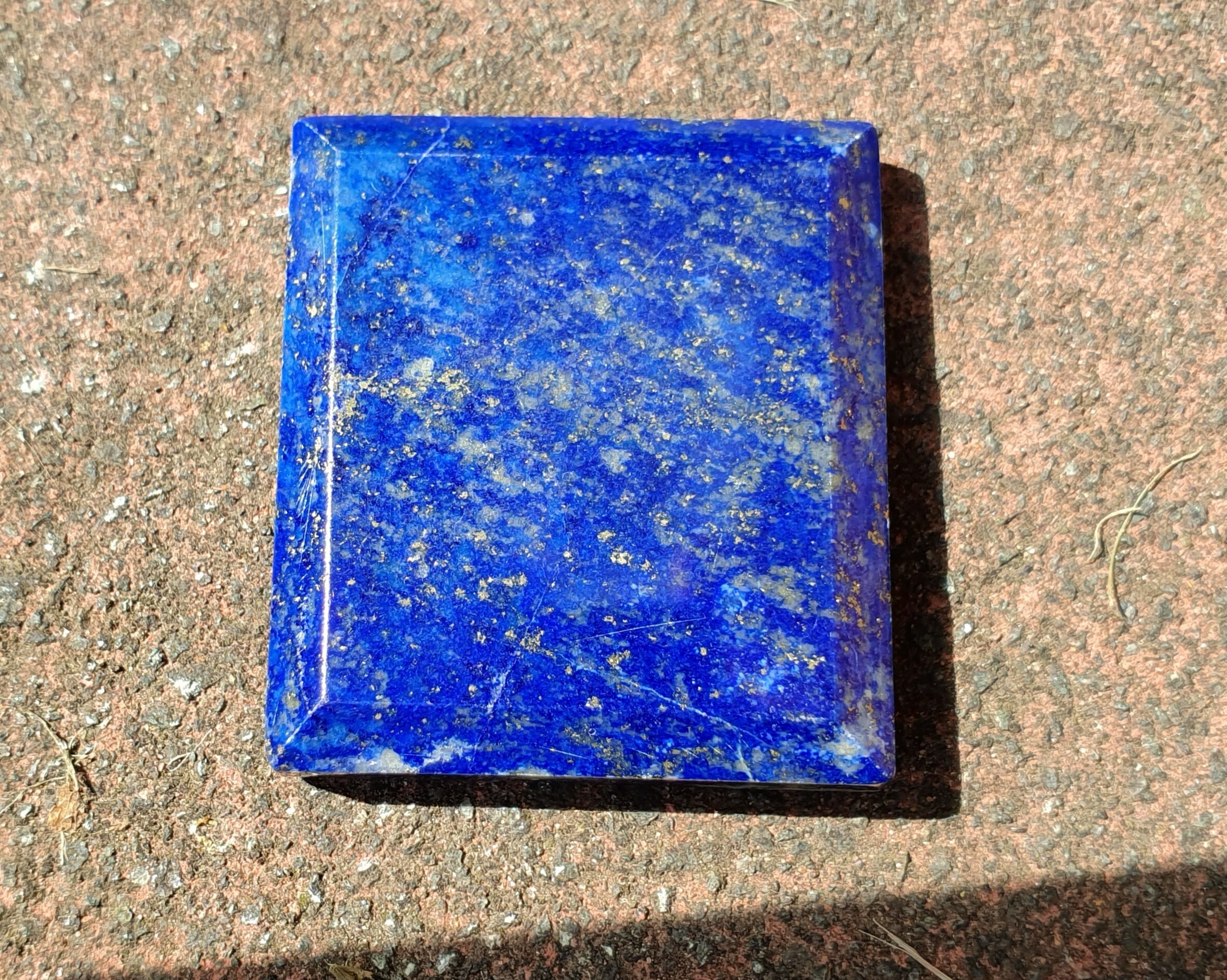 43mm 187ct Lapis Lazuli Rectangle Square Shape Cabochon 43 by - Etsy UK