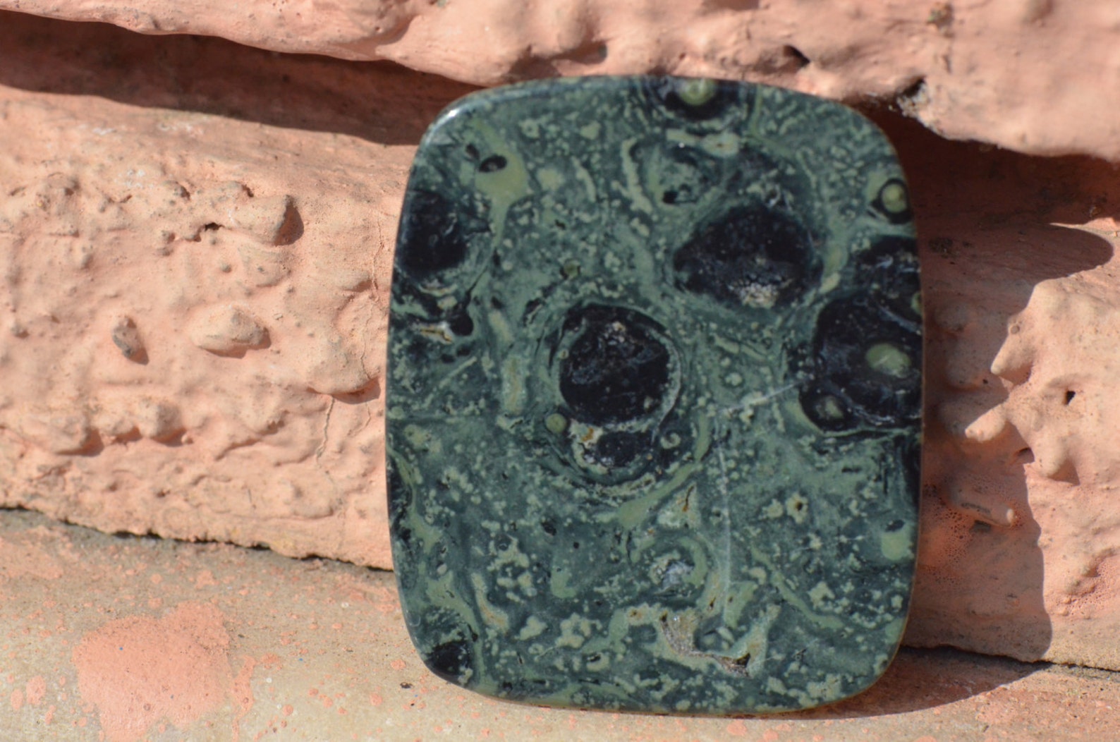 60mm KAMABABA Jasper Cabochon Round 60 by 50 by 6mm 186ct - Etsy