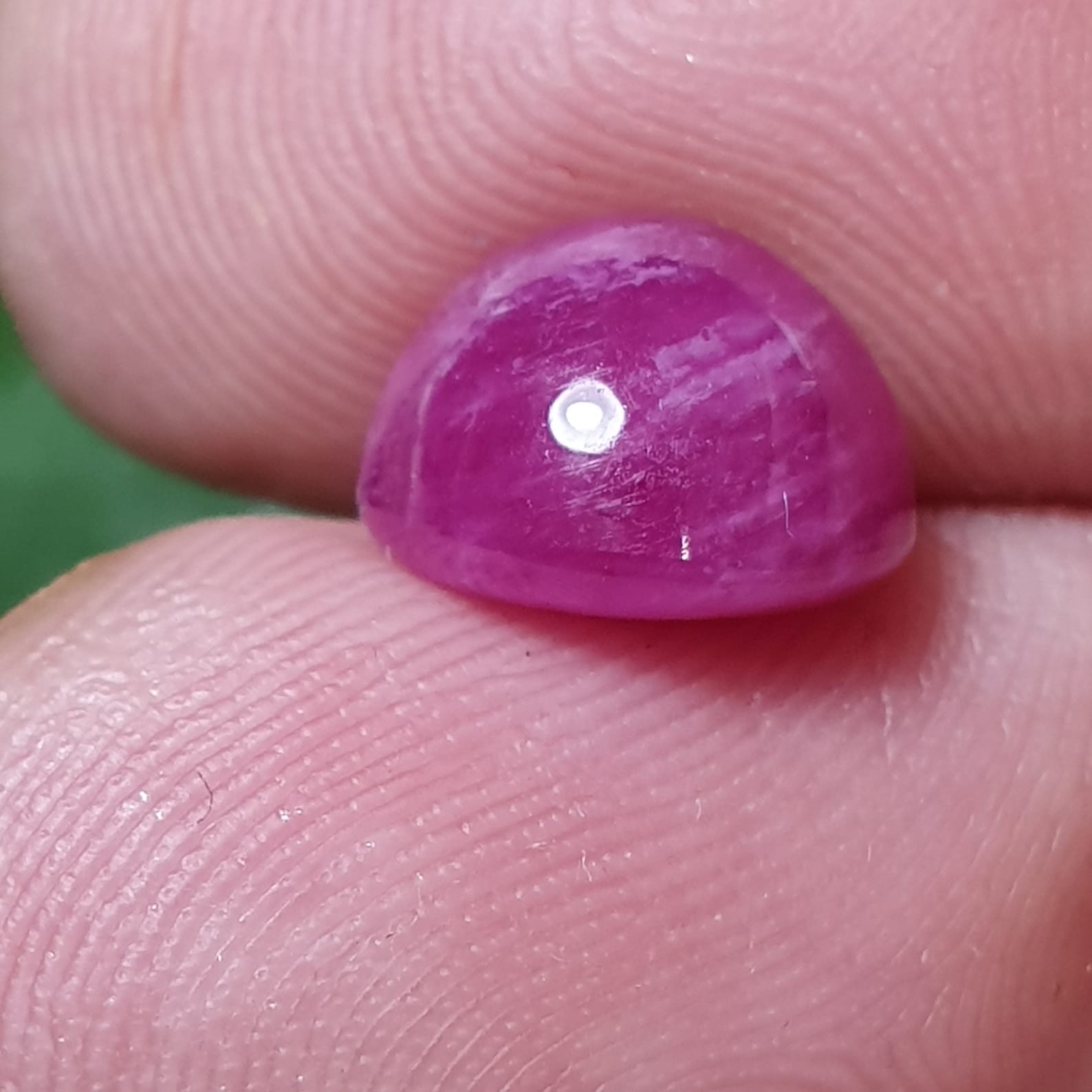 9.2mm 5.6ct Round Ruby Cabochon Mozambique UNHEATED 9.2 by - Etsy UK