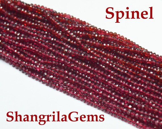 18 2mm to 25mm AAA Red Spinel Faceted Beads AAA Quality - Etsy