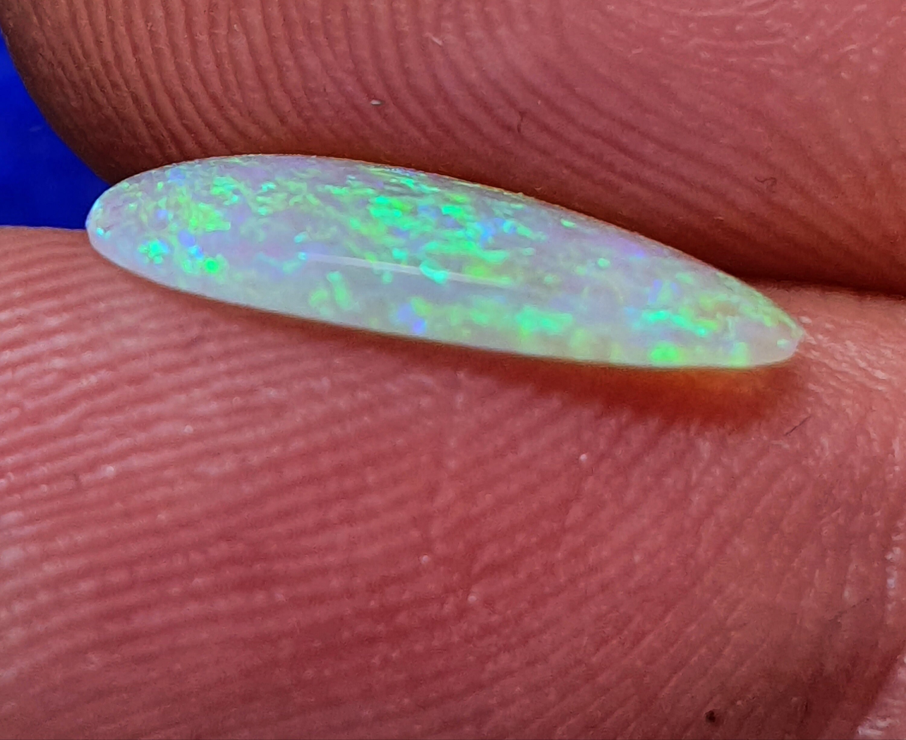 12.55mm Lightning Ridge Crystal Opal freeform 1.11ct 12.55 by | Etsy