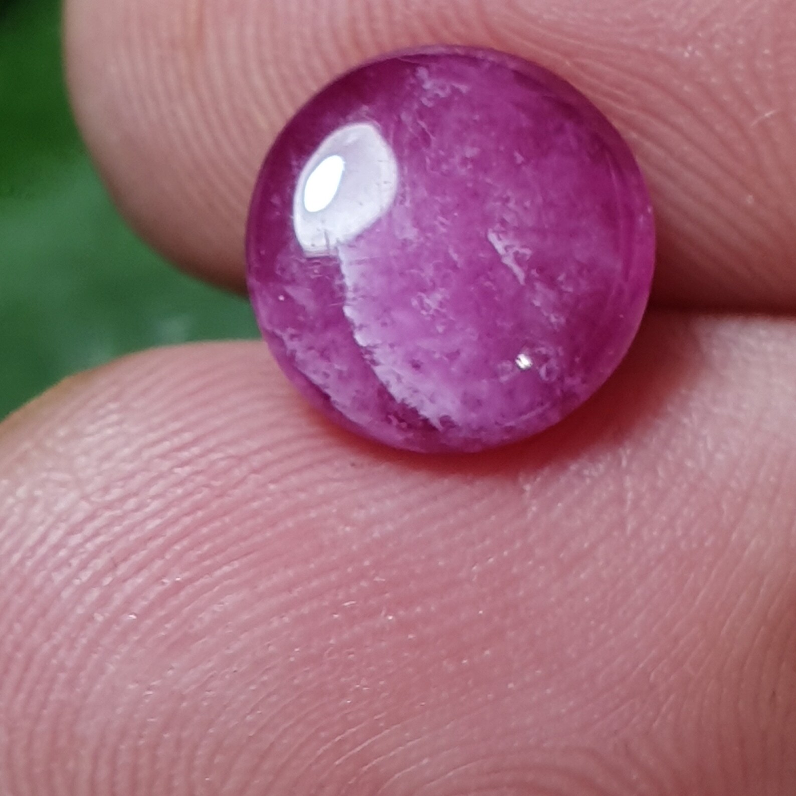 9.2mm 5.6ct Round Ruby Cabochon Mozambique UNHEATED 9.2 by - Etsy UK