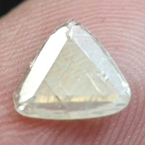 0.35ct 7.1mm Triangle Macle Diamond Slice 7.1 by 7.1 by 0.7mm - Etsy