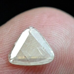 0.35ct 7.1mm Triangle Macle Diamond Slice 7.1 by 7.1 by 0.7mm - Etsy