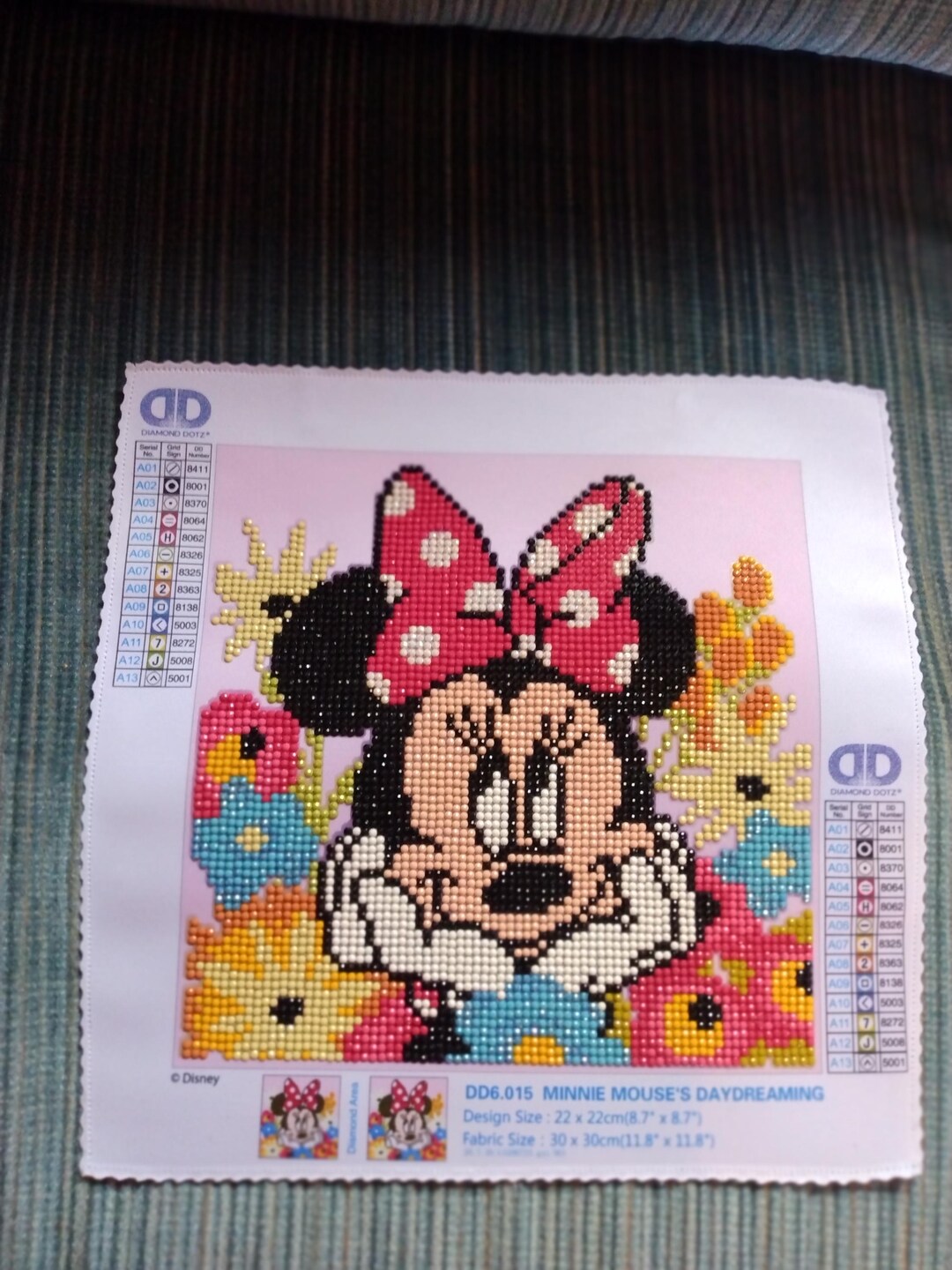 Completed Disney Minnie Mouse Diamond Art Wall Decor - Etsy