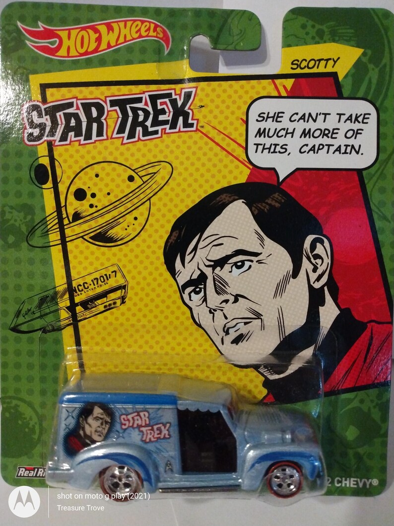 Star Trek Hot Wheels-scotty - Etsy