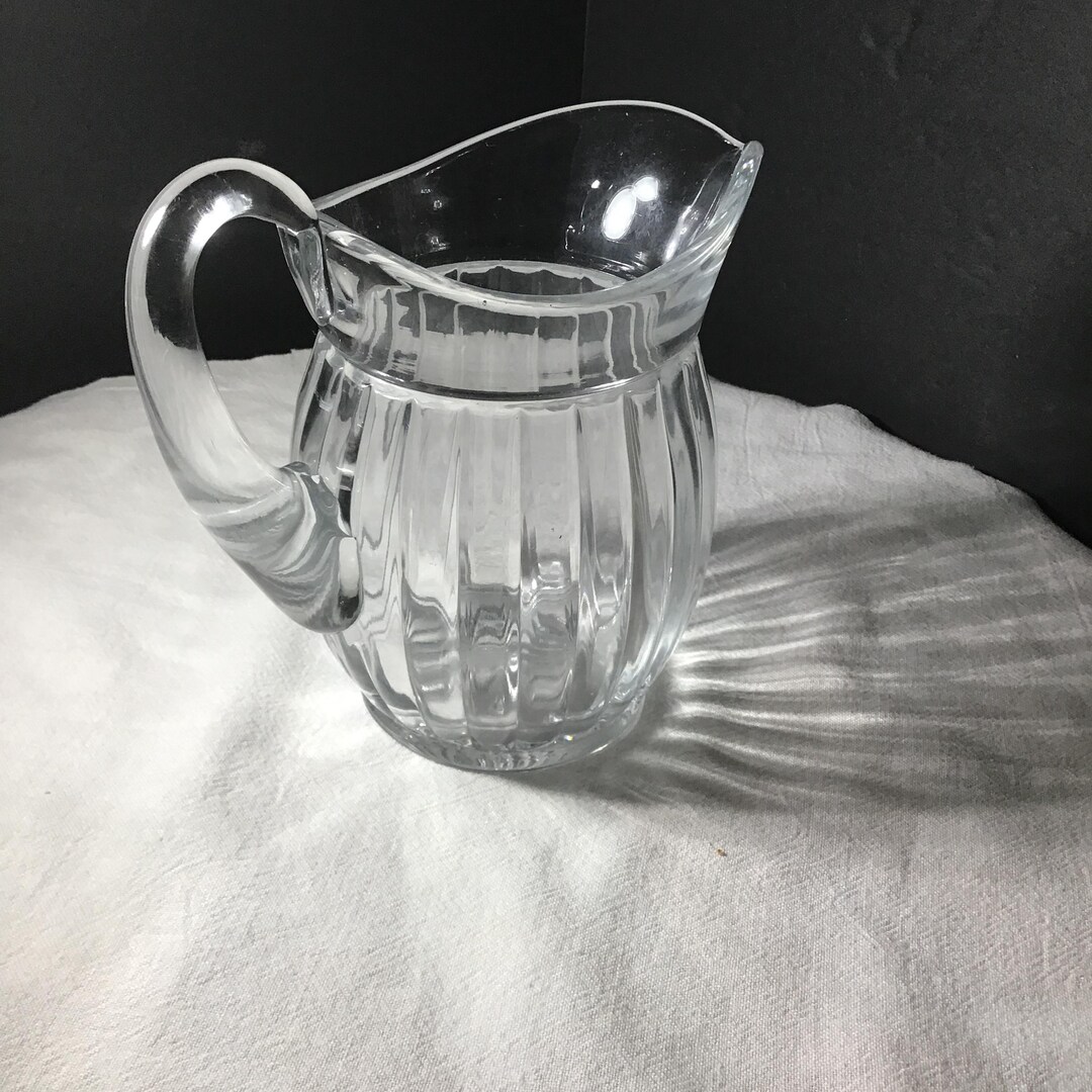 Antique A H Heisey Colonial/puritan 1 Pint Pitcher - Etsy