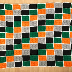 Crochet Building Block Blanket Pattern - Etsy