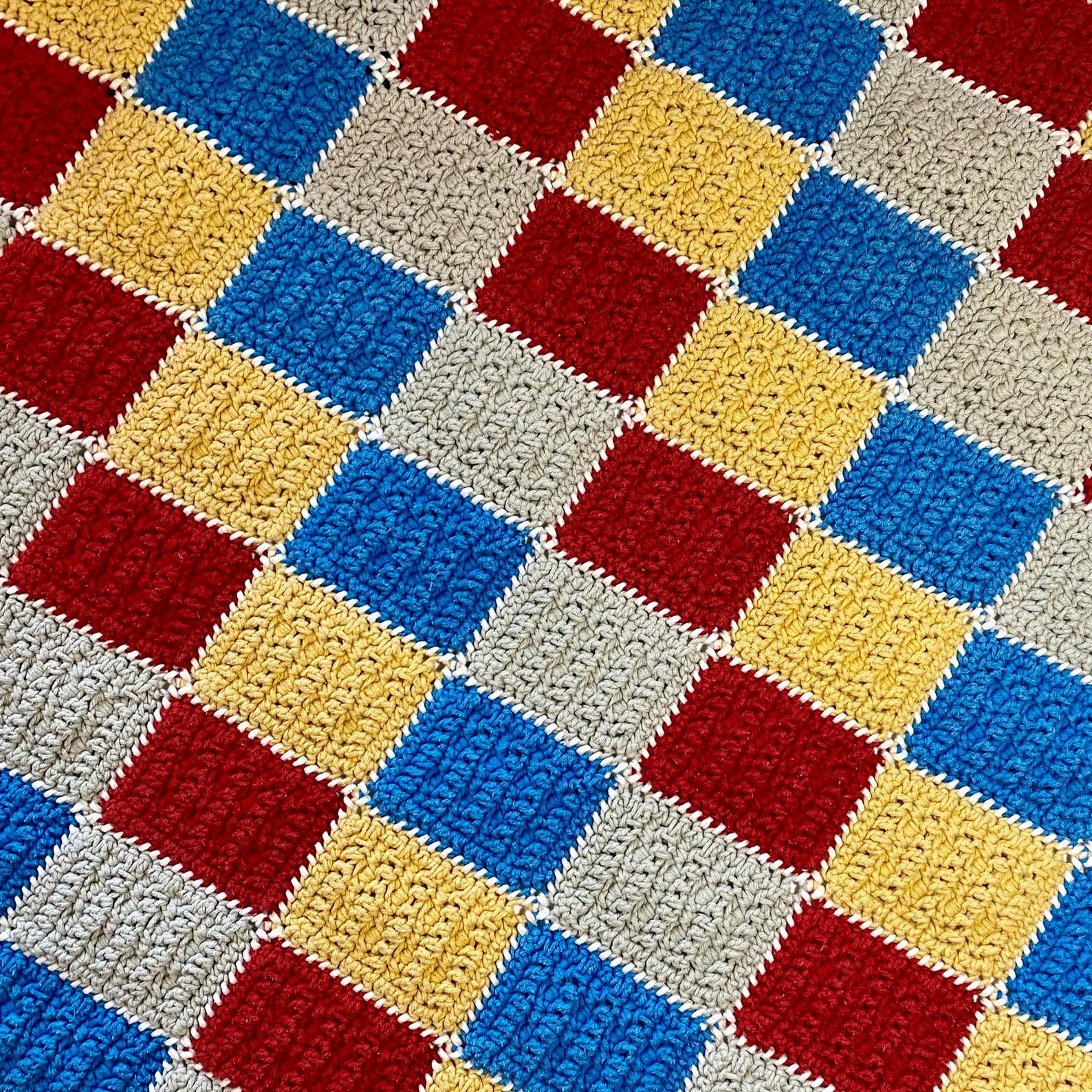 Crochet Building Block Blanket Pattern - Etsy