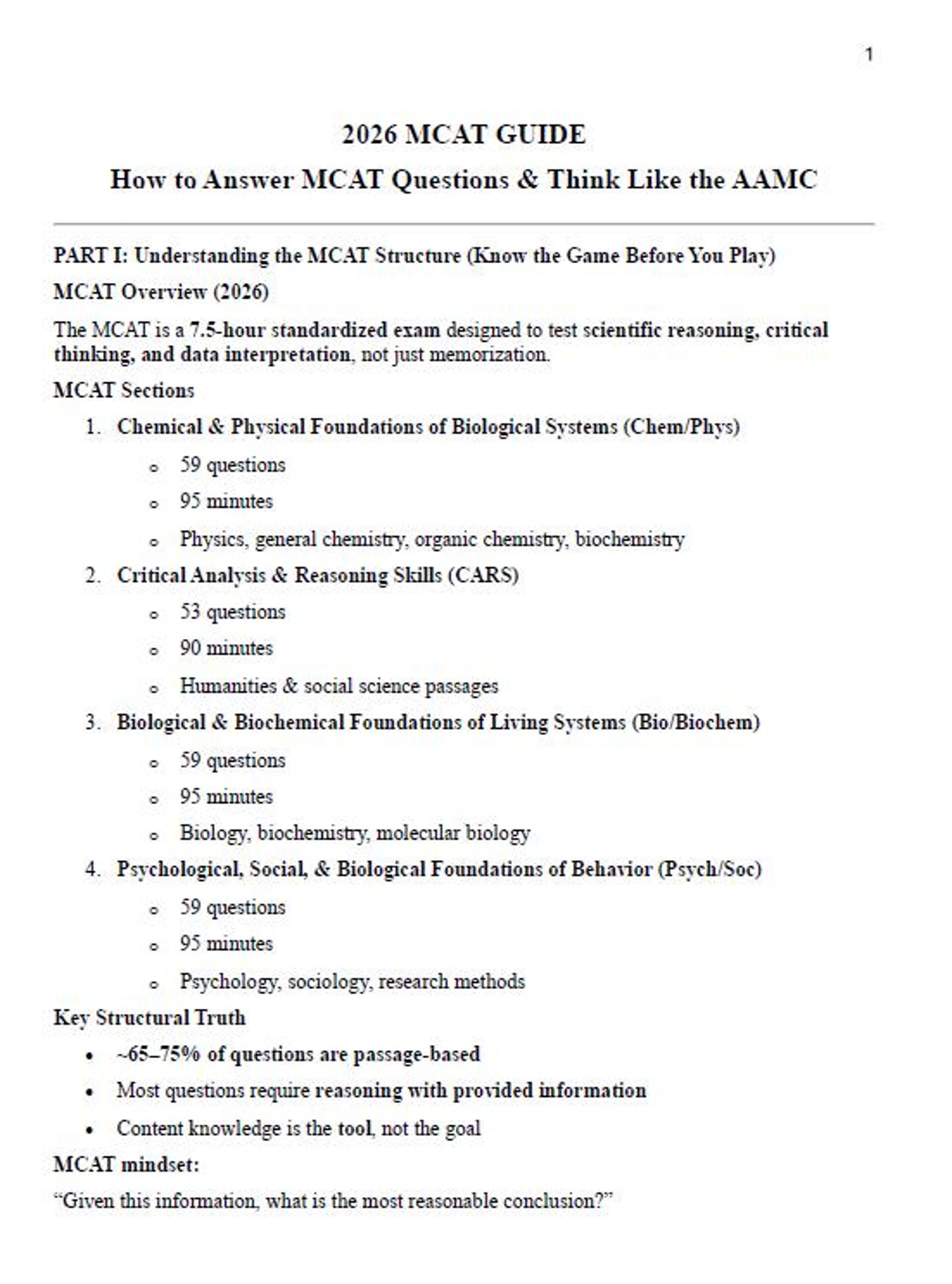 2026 MCAT Practice Questions Qbank | 300 Q&A With Detailed Rationales ...