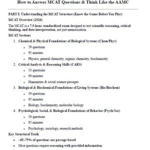 2026 MCAT Practice Questions Qbank | 300 Q&A With Detailed Rationales ...